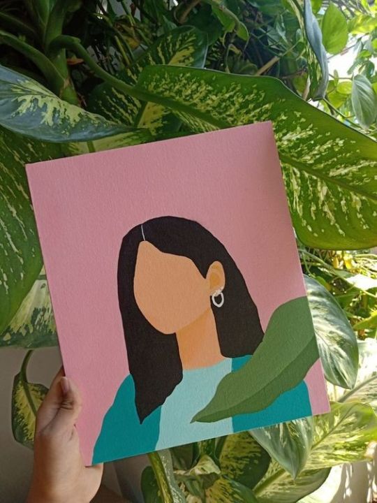 Customized faceless canvas portraits | Daraz.pk