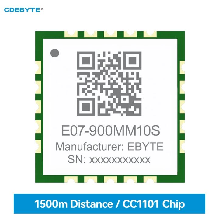 CC1101 Wireless Module 915/868MHZ CDEBYTE E07-900MM10S 10dBm 1.5km ...