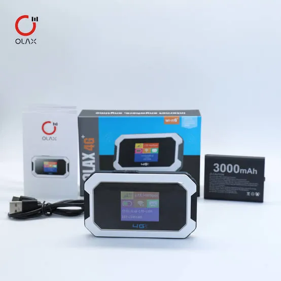 Olax MT 80 4G pocket 300 Mbps Sim Router with 3000 mh battary Display ...
