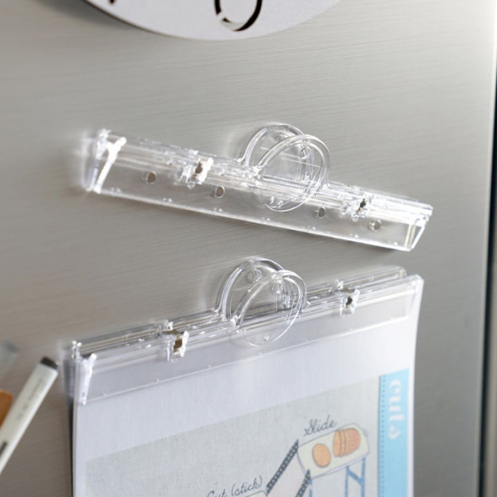 1pcs Transparent Clip Stationery Folder Paper Folder Blackboard Book ...