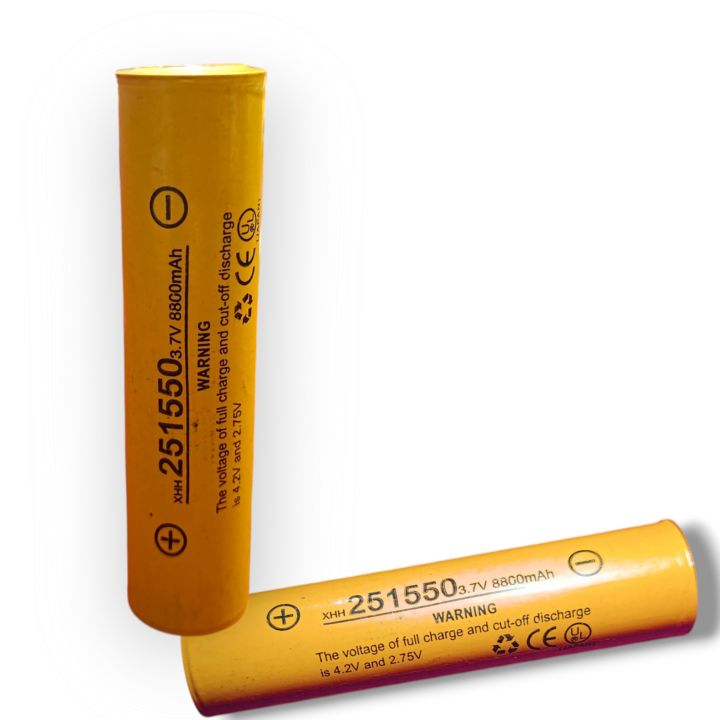 XHH 251550 3.7V 8800mAh Rechargeable Lithium-ion Battery Cell – High ...