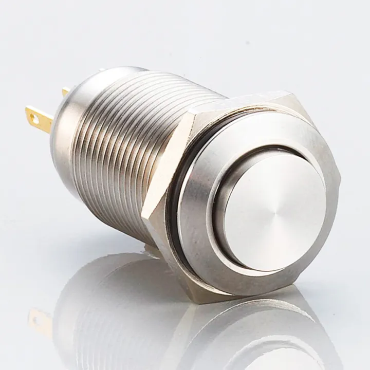 6pcs 12mm Momentary Push Button Switch 12V Waterproof Power Pushbutton ...