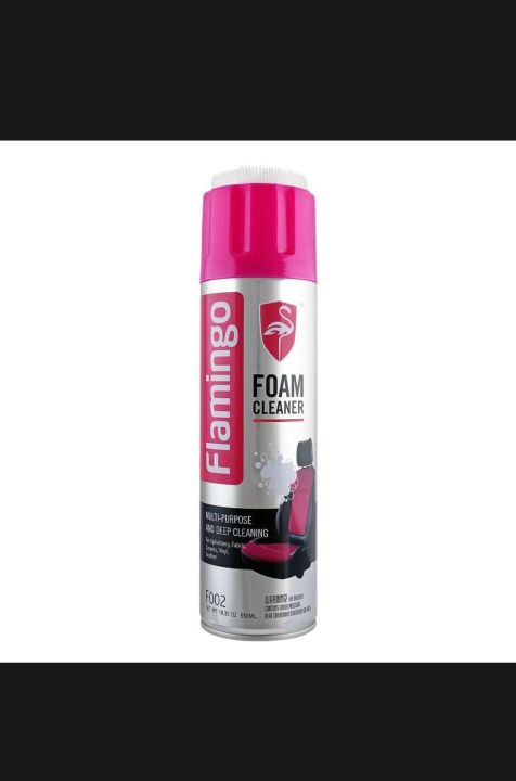 Flamingo Multi Purpose Foam Cleaner like Fabric,Leather,Carpet etc Foam Cleaner 650ml | Daraz.pk