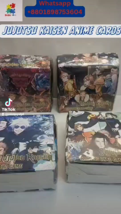 Jujutsu Kaisen JJK Anime TCG Card Game English Version Cards Rare ...