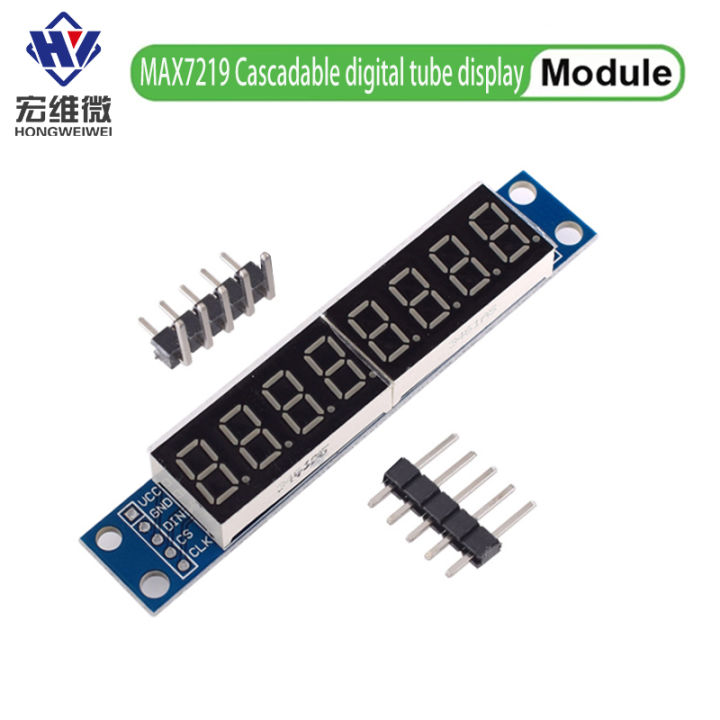 Cascadable Digital Tube Display Module MAX7219 LED Display Supports ...