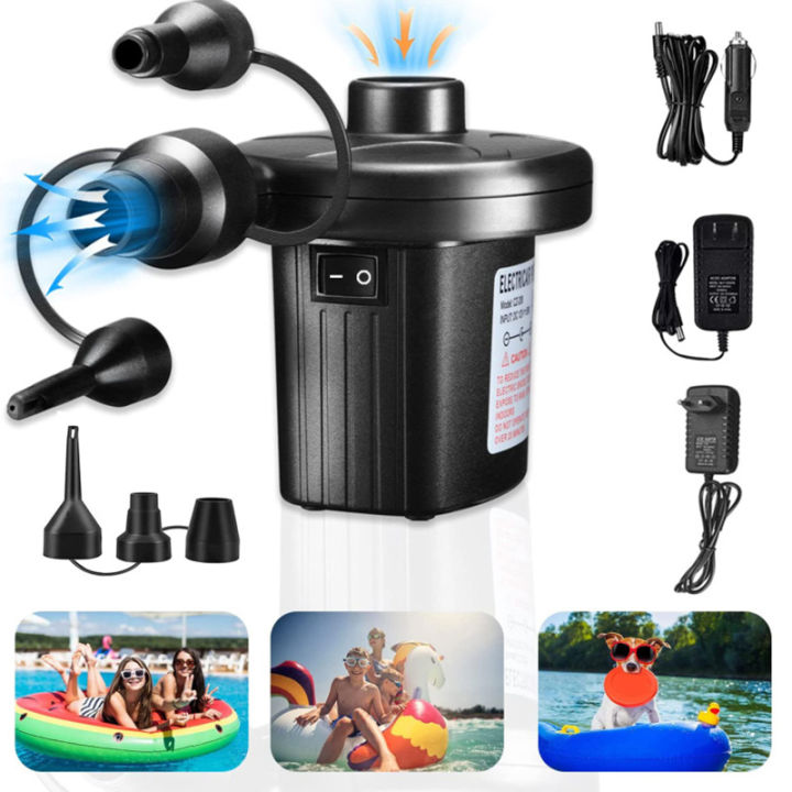 Electric Inflatable Pump Mini Air Cushion Portable Camping Pump Rapid ...
