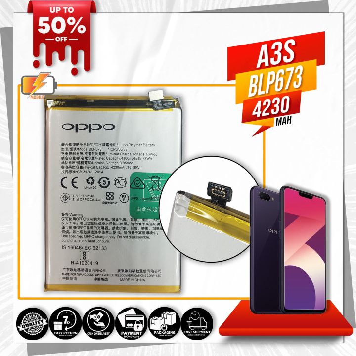 Oppo A3s/A5s Battery Recharge Battery Reliable Performance | Daraz.lk