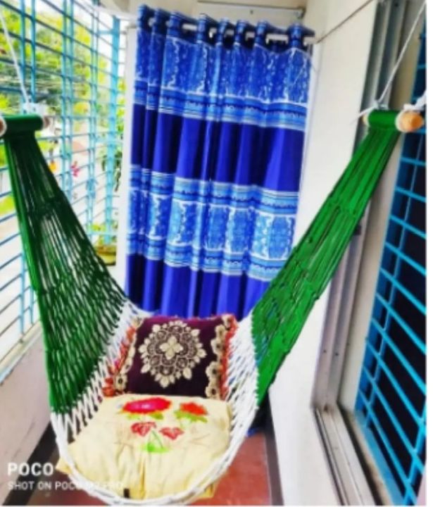 Hanging Dolna Large Swing Rope Bed - Ideal For All Ages And Sizes ...