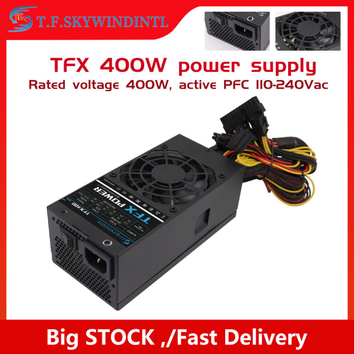 TFX 400W Power Supply Flex ATX 400W PSU 110-240V 20 + 4Pin Power Source ...