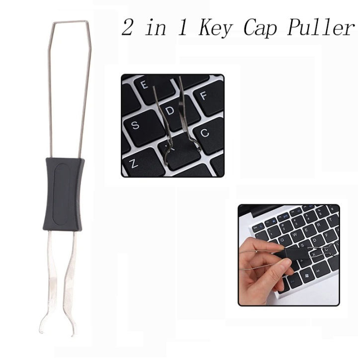 2 In 1 Multi-Purpose Mechanical Keyboard Key Cap Puller Universal ...