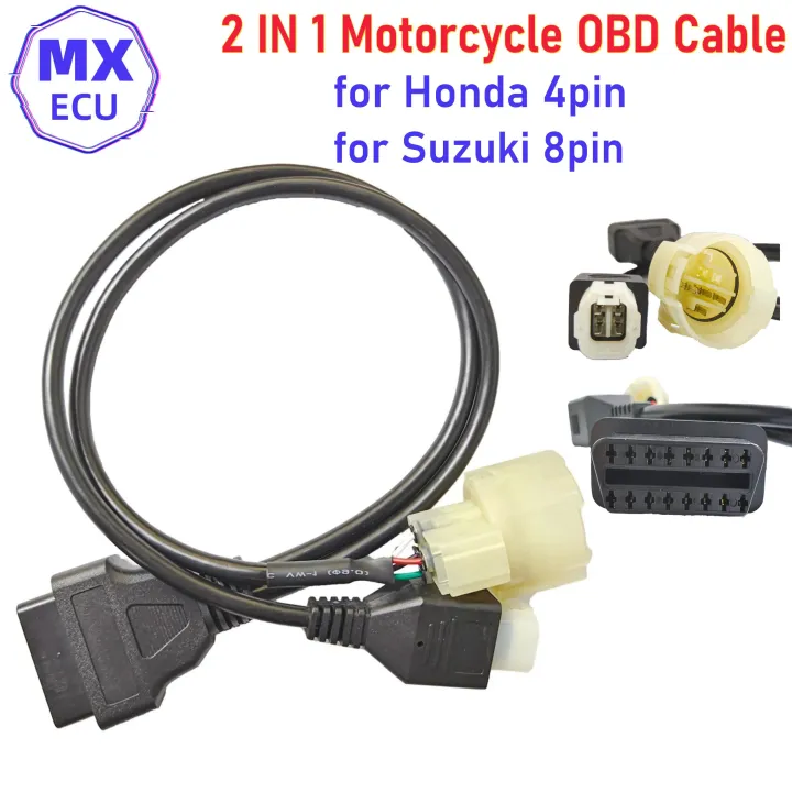 High Quality for Honda 4pin and Suzuki 8pin OBD2 Motorcycle Diagnostic ...