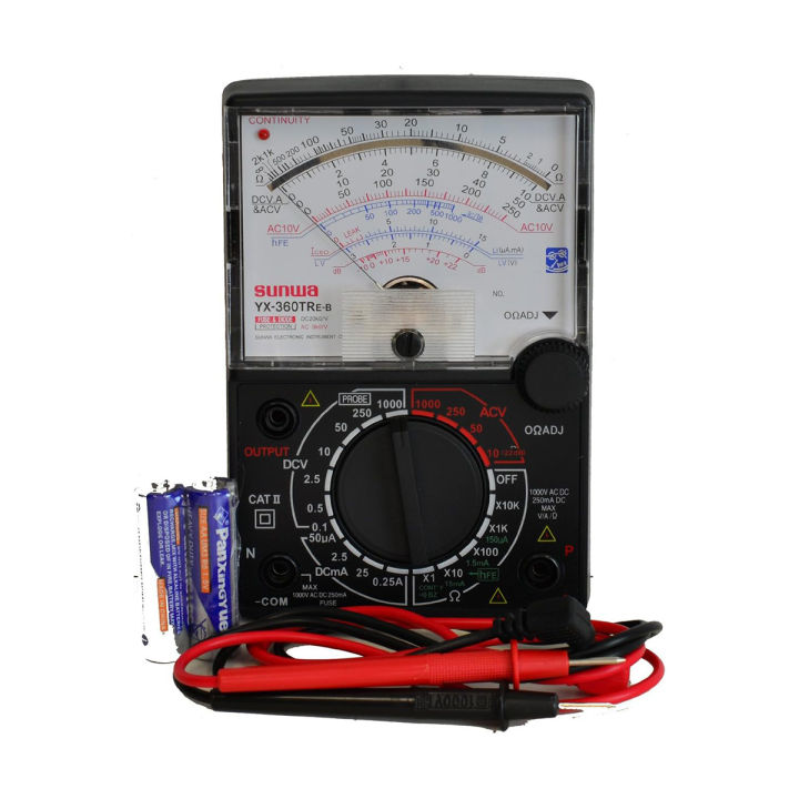 Analogue Meter Multimeter Multitester, Amp Volt Ohm Voltage Tester ...