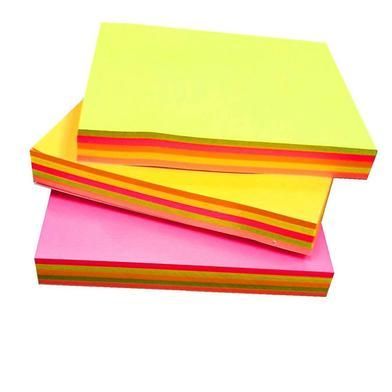 Multi color sticky note 3x3 inch - 100 sheet | Daraz.com.bd