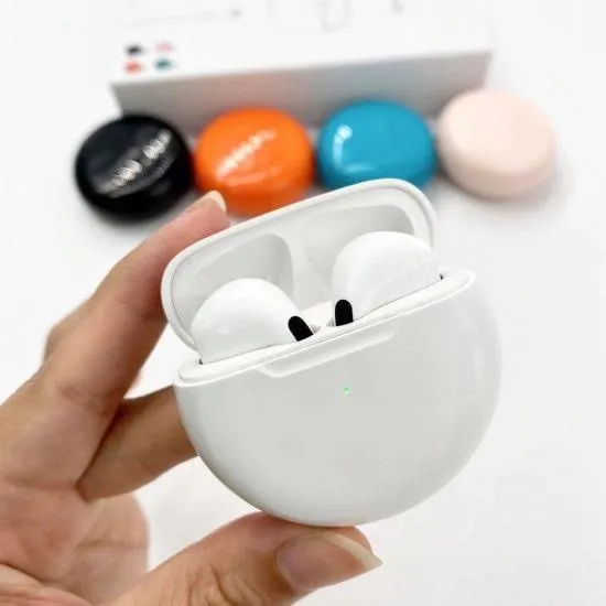 Pro 6 Earpods Decent Quality Available In Black And White Colour ...