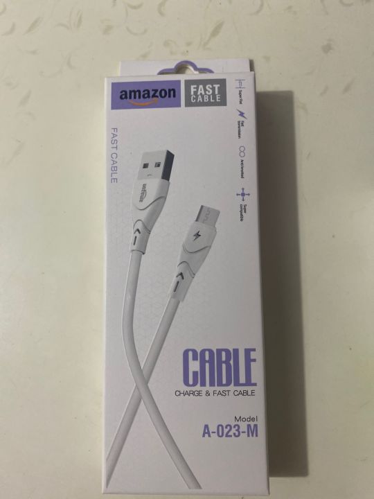 Amazon Fast cable for android phones | Daraz.pk