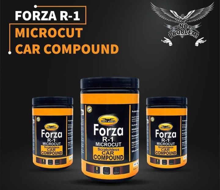 Forza R-1 microcut scretchless car compound England Formula 01KG | Daraz.pk