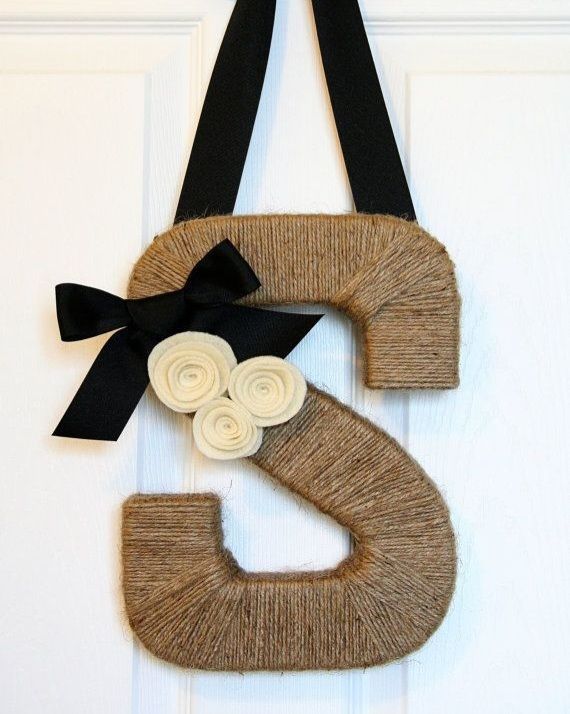 Alphabet letter hanging. beautiful letter hangs. inbox me what letter ...