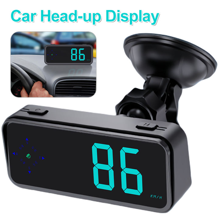 Car HUD Head-up Display GPS Universal Digital Speedometer Windshield ...
