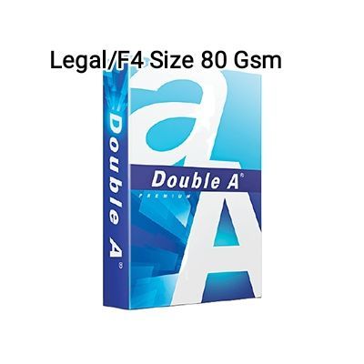 Double A -Legal/F4 paper 80 Gram Ream (500 Sheet) | Daraz.pk