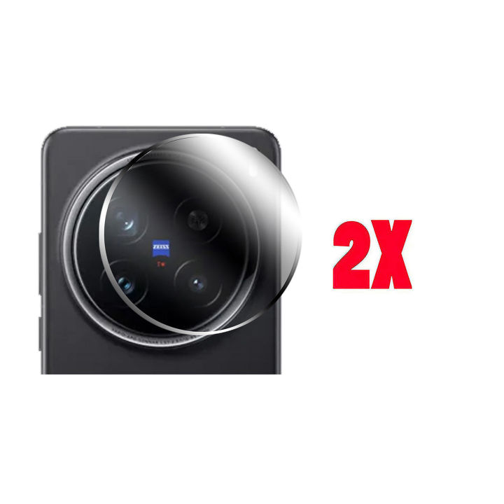 Vivo X200 Pro Ultra Clear 9H Gorilla Glass Back Camera Lens Protector ...