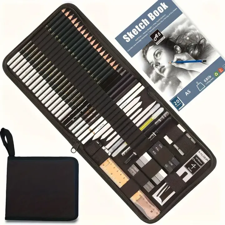 12/20/25/54/70 pcs Drawing Sketching Coloring Set Drawing Pencils ...