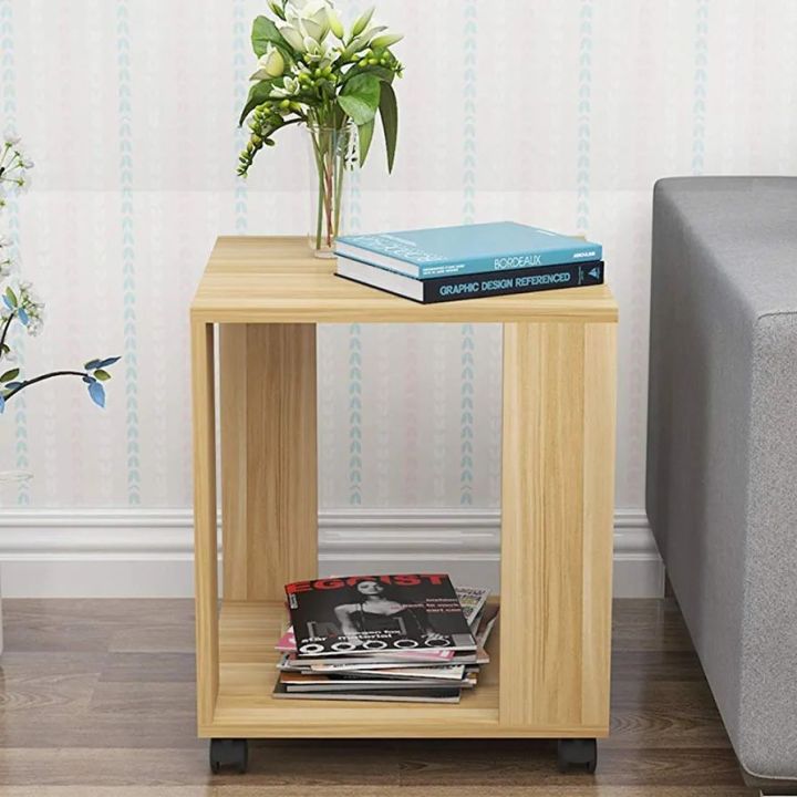 Simple Small Coffee Table Living Room Sofa Side Table Corner Bedroom ...