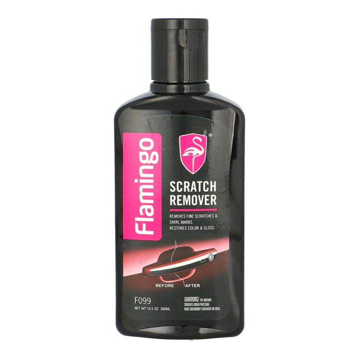 FLAMINGO SCRATCH REMOVER, REMOVES FINE SCRATCHES, SWIRL MARKS, RESTORES ...