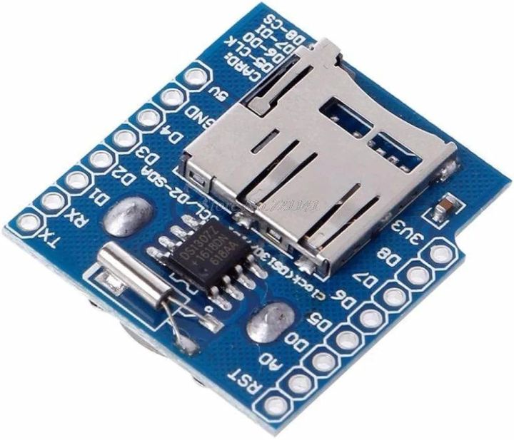 Micro SD for Wemos D1 Mini Data Logger Shield+RTC DS1307 Clock ...