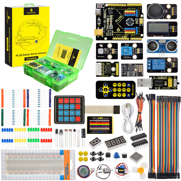 Keyestudio STEM Complete IOT Starter Kit For Arduino UNO Starter Kit Electronics Projects ...
