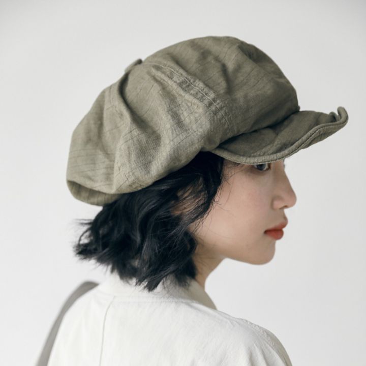 Retro Newsboy Caps Men Octagonal Hats British Painters Hats Autumn ...