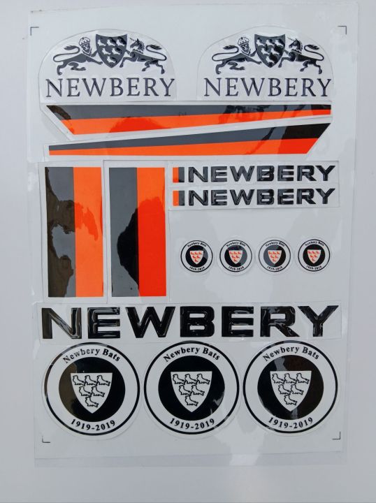 New 3D 2024 Latest NEWBERRY Black & Orange Edition Top Quality Cricket ...