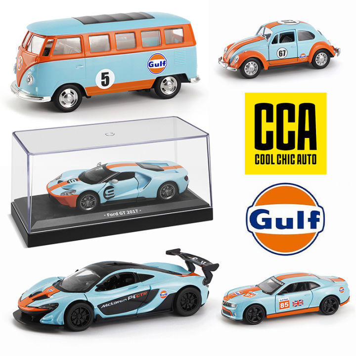 CCA 1:43 McLaren Beetle Ford GT Volkswagen Bus Gulf Oil Co branded Car ...