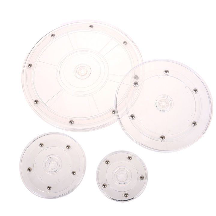 Cookie Turntable Transparent Acrylic Swivel Cookie Stand Turn Table ...