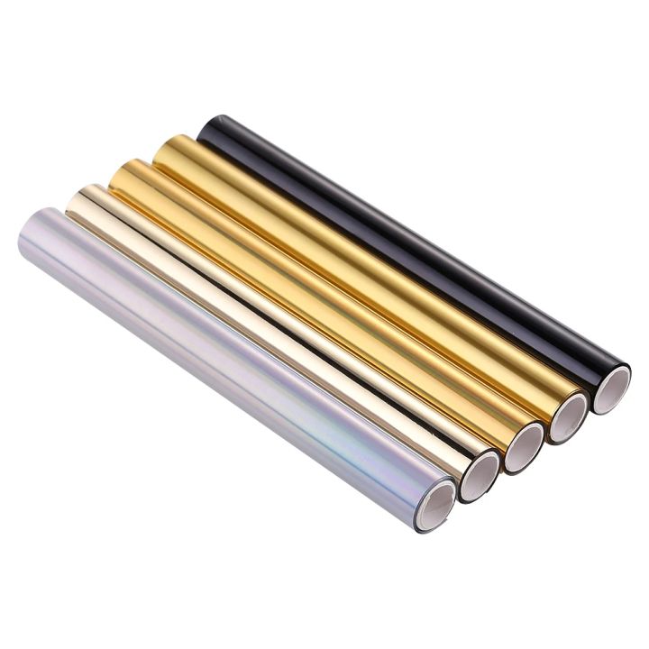 19.3cmx5m Glimmer Heat Activated Foil Hot Foil Rolls Hot Stamping Foil ...