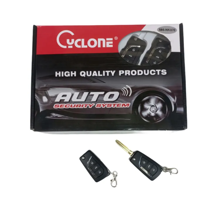 Cyclone Car Alarm System - Security System - Toyota Folding Key | Daraz.pk