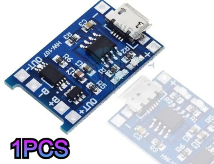 tp 4056 micro USB charging module 18650 lithium battery charging module ...