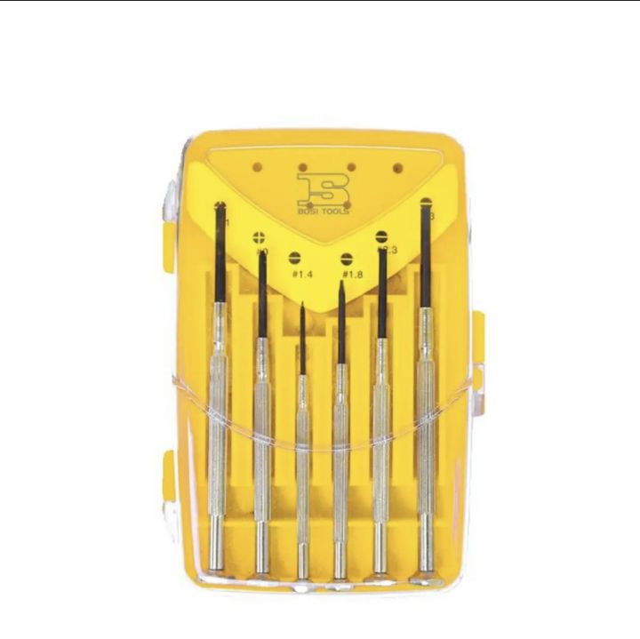 Watchmaker Screw Driver Set BOSI heavy duty Mobile Toolkit | Daraz.pk