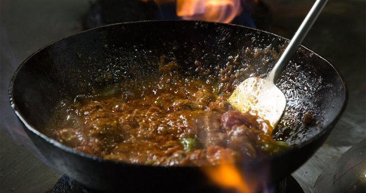 Mt steel cooking spoon best for making karahi like shanwari mutton ...