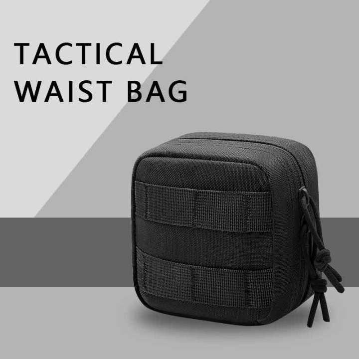 1pcs Small Tactical Pouch,Micro Utility Pouch,Removable Clear ID Pocket ...