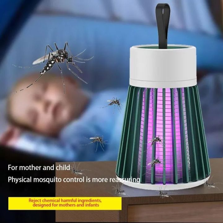 UV Mosquito Lamp USB Charge Anti Mosquito Lamp Pest Control Lamp(No ...