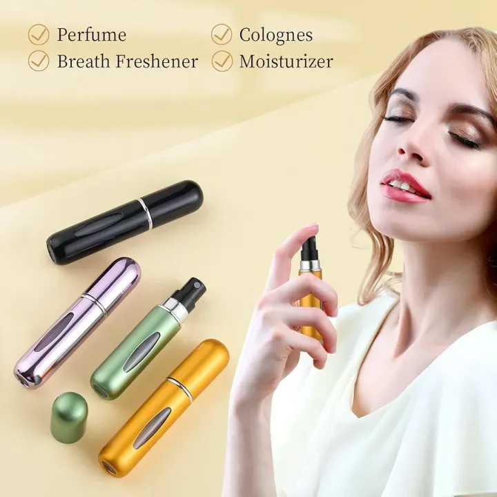 Refillable Perfume Bottle pack of(3,6,9,12) for Travel, Portable ...