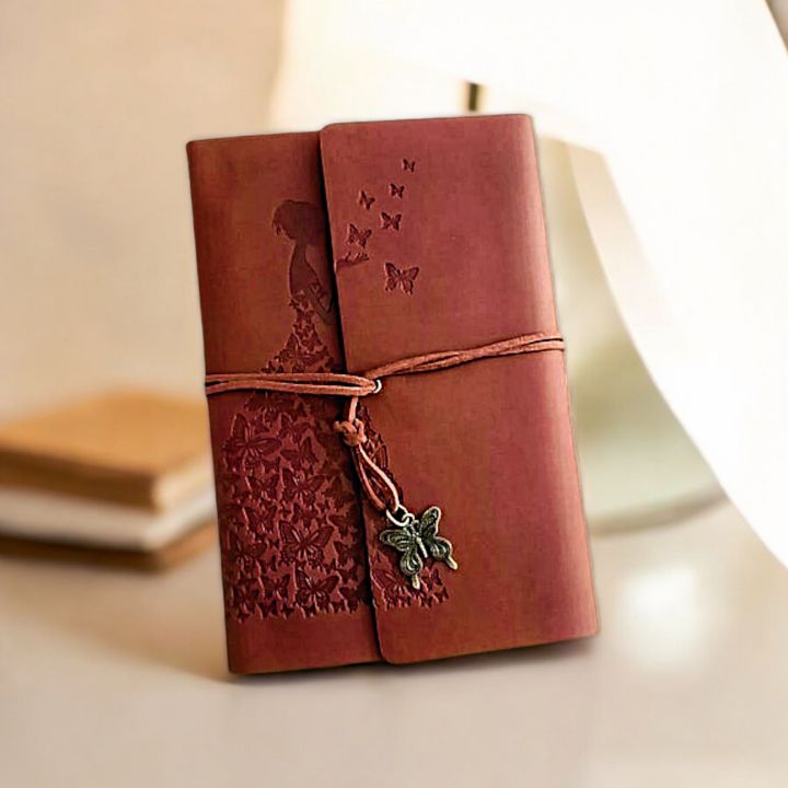 Vintage Butterfly Princess Notebook A6 | Daraz.pk