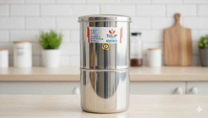 Tulip Stainless Steel Water Filter - 13 Liters - Pure & Safe Drinking ...