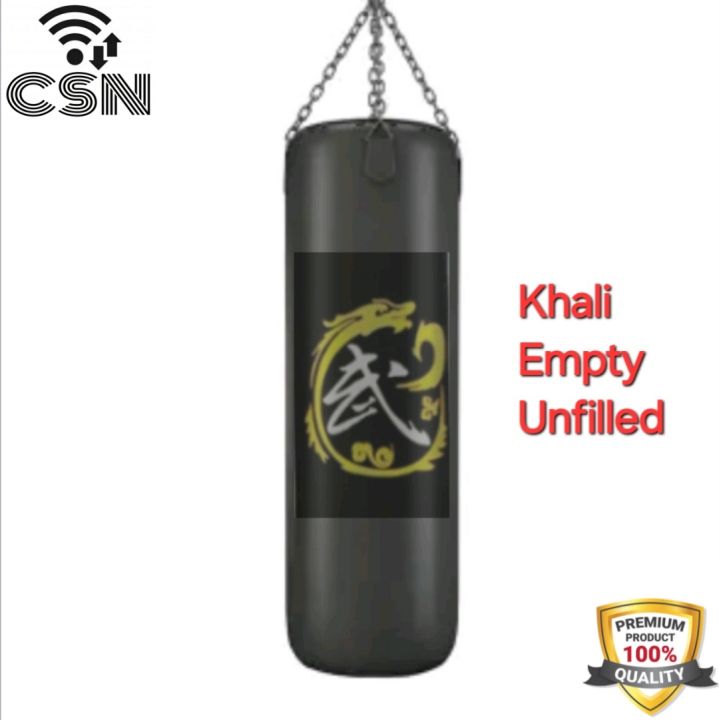 Csn 3 Feet Khali, Empty, Unfilled Boxing Punching Bag Hanging Leather ...