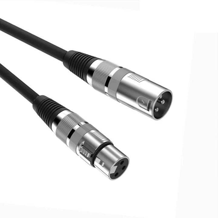 XLR Male To Female Cable Converter Splitter For BM800 Condenser ...