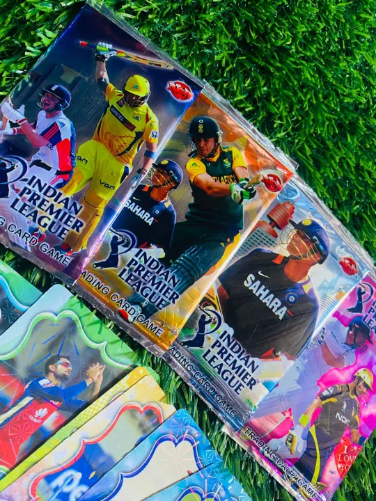 cricket trading cards 24 cards | Daraz.lk