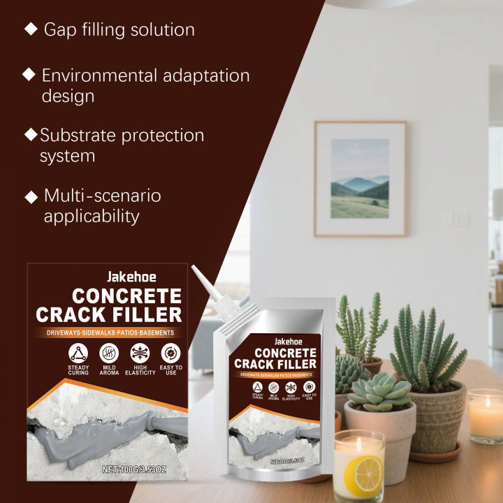 Concrete Crack Filler Self Leveling Sealant Driveway Repair Adhesive ...