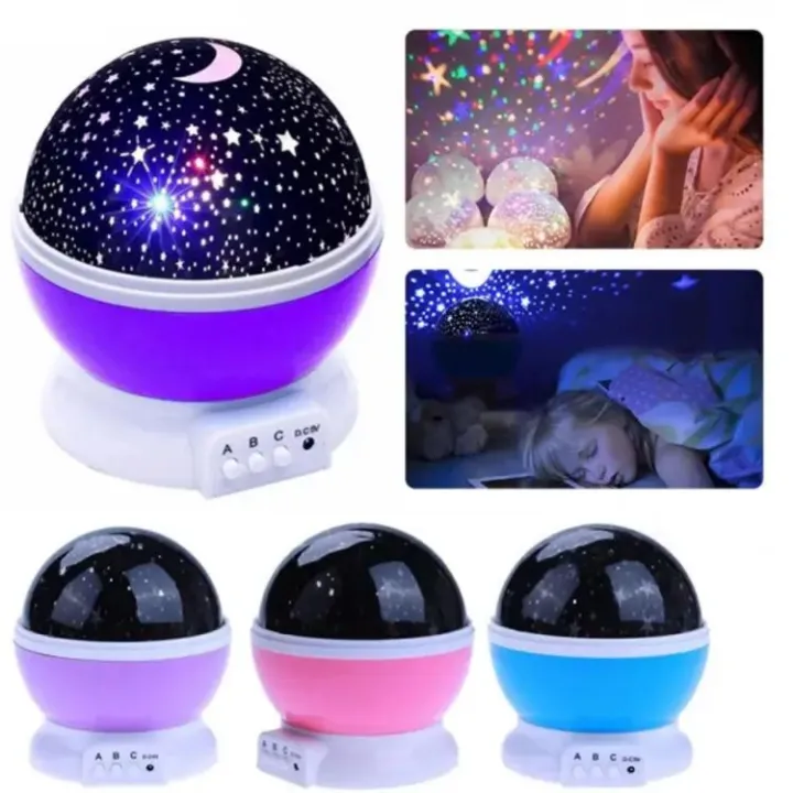 [HIGH-QUALITY] Night Light Star Lamp Starry Sky Projector Baby Light ...