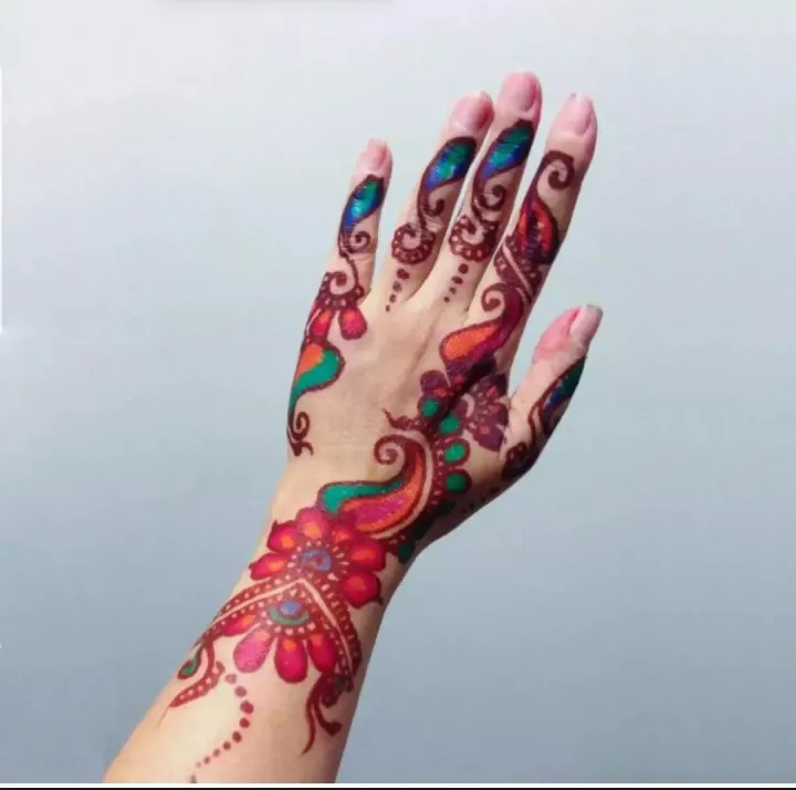 Neha henna fast color cone mehedi (6pcs set) | Daraz.com.bd