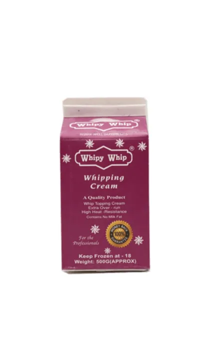 Whippy whipping cream (500gm) | Daraz.pk